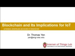 IoT Lab Presentation: Blockchain and Its Implications for Iot